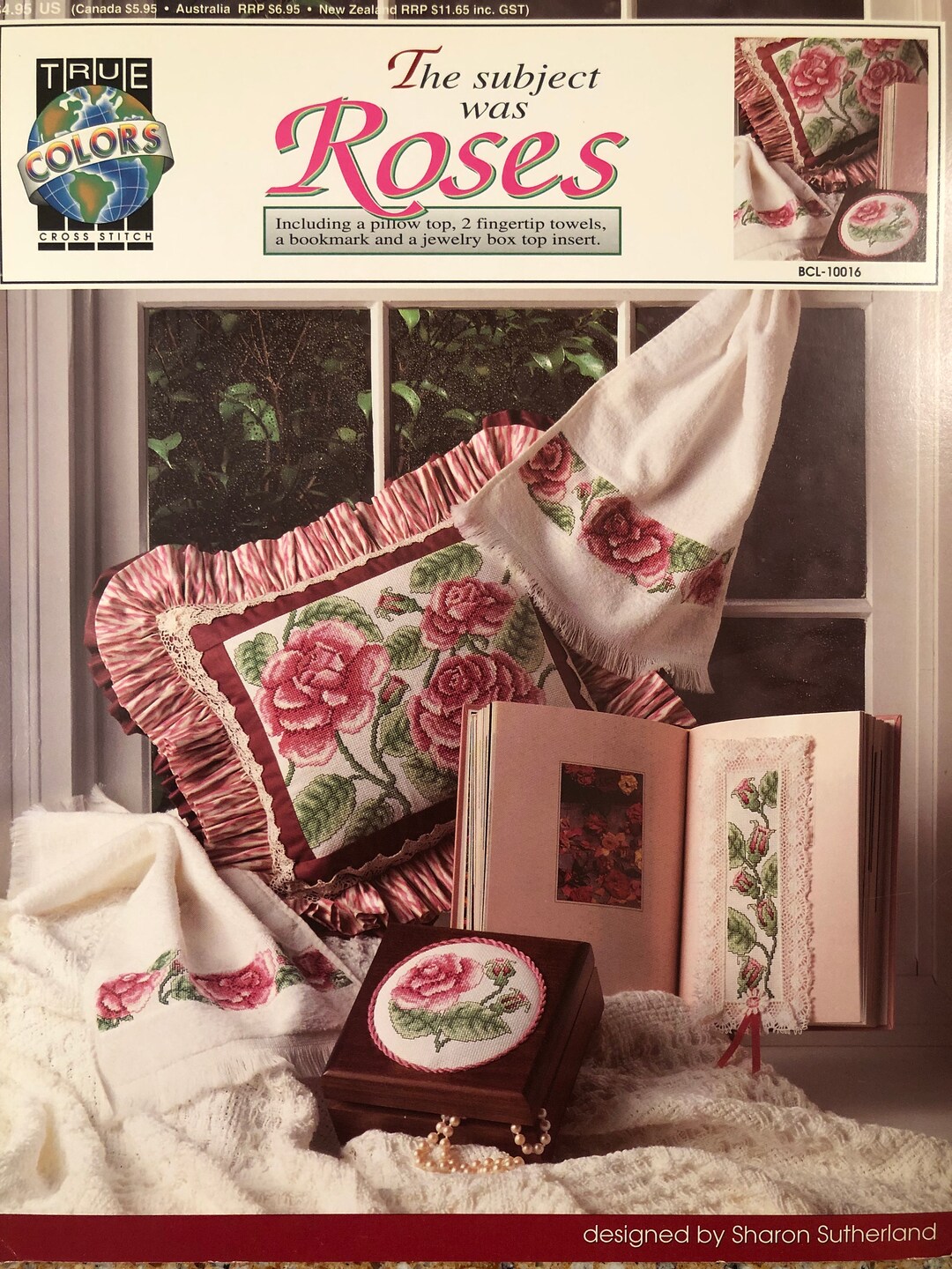 Full Color Cross Stitch Patterns~roses - Etsy