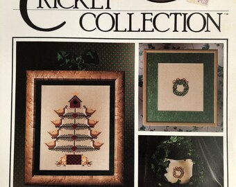 Sewing & Fiber The Cricket Collection~Cross Stitch Pattern~Builders ...