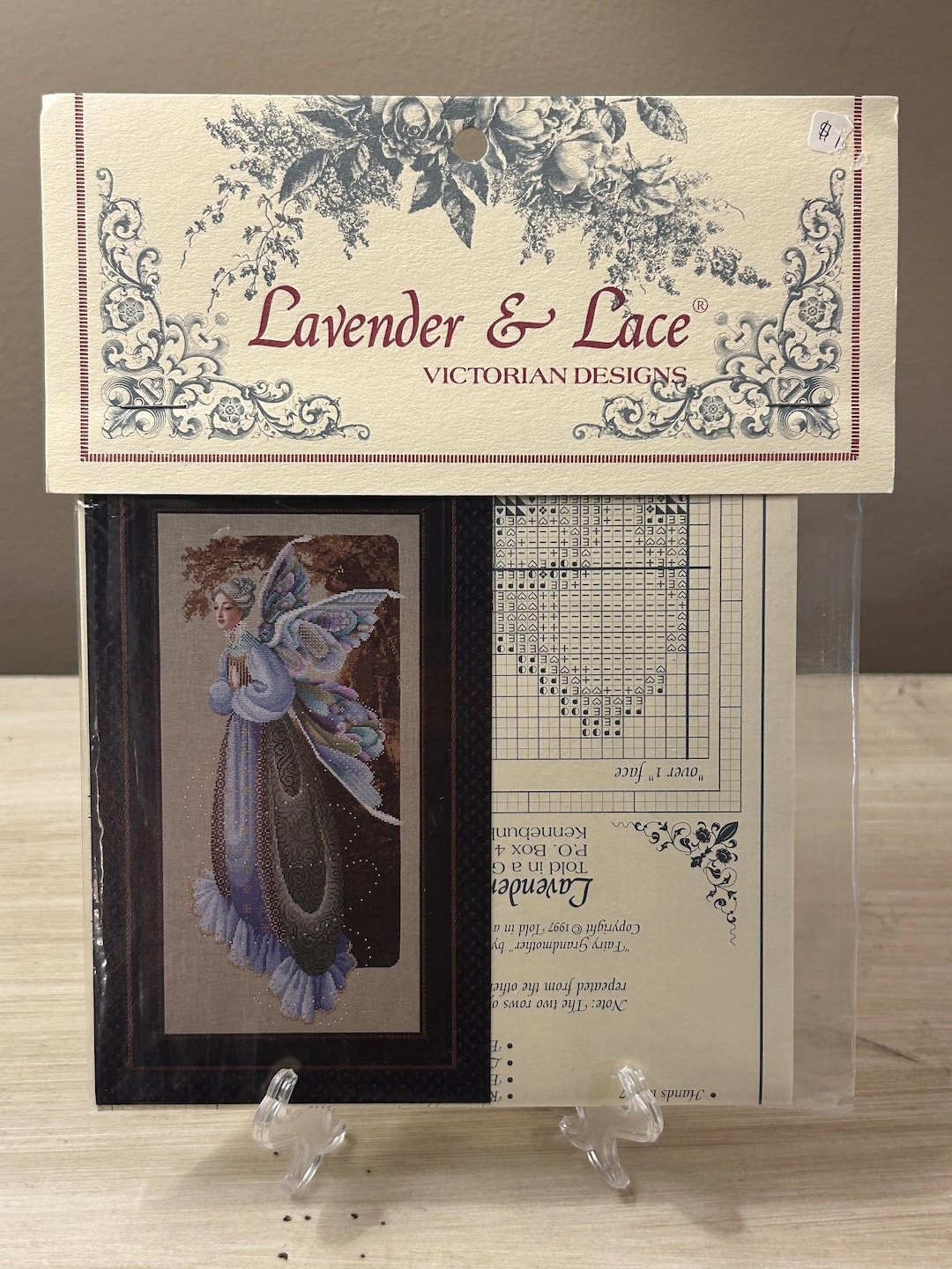 Lavender & Lace~cross Stitch Pattern~fairy Grandmother - Etsy