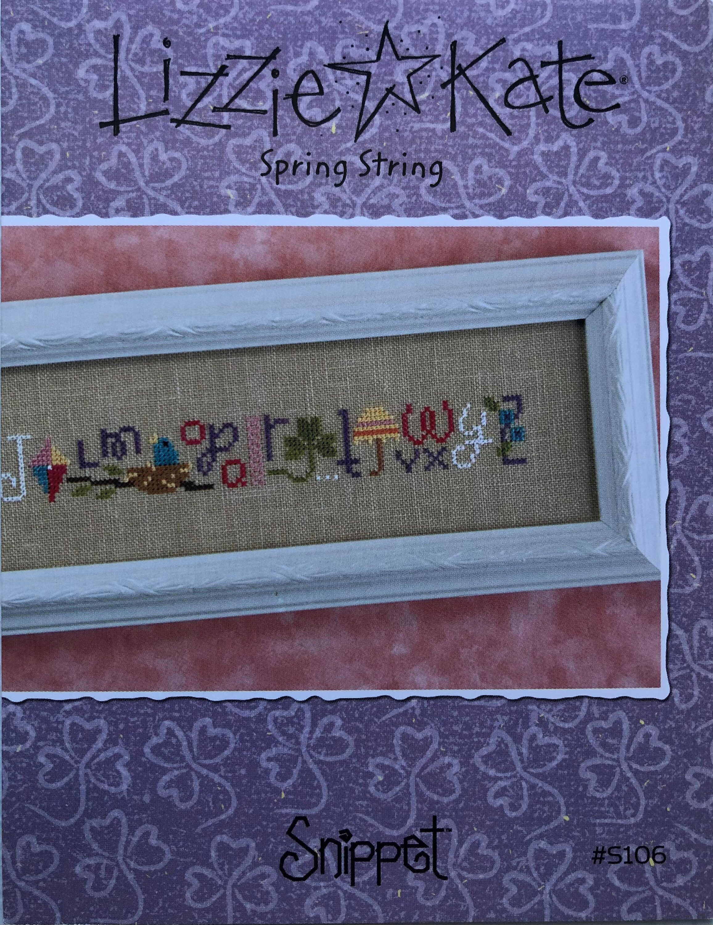 LIZZIE Katecross Stitch Patternsnippetspring String - Etsy