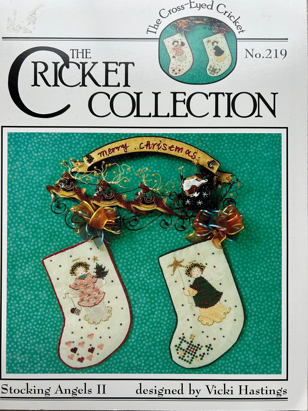 The Cricket Collection | Cross Stitch Pattern | Stocking Angels II - Etsy