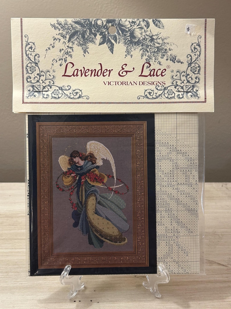 Lavender & Lace~cross Stitch Pattern~angelica - Etsy