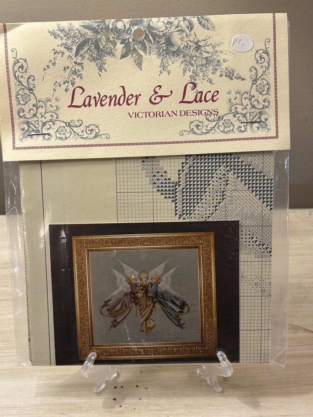Lavender & Lace~cross Stitch Pattern~heavenly Gifts - Etsy