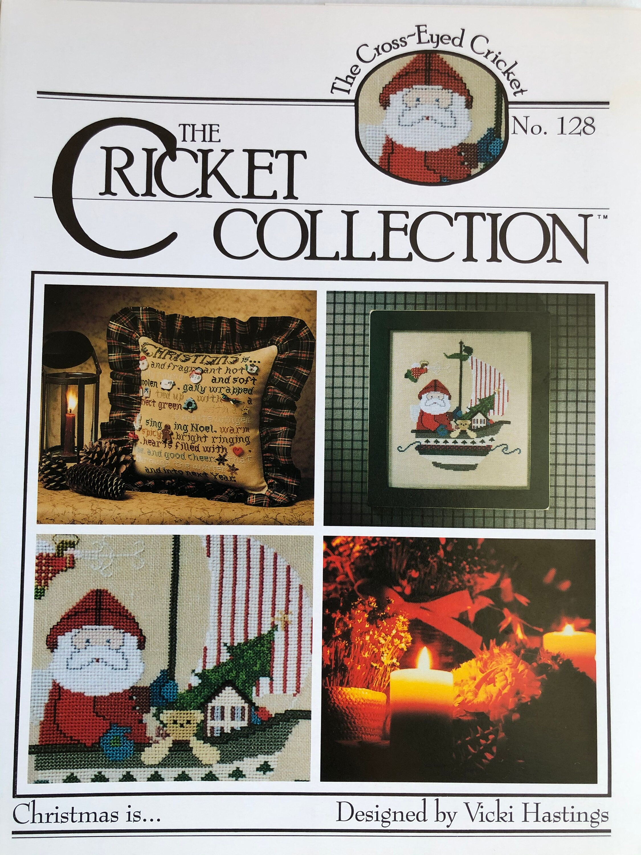 The Cricket Collection~cross Stitch Pattern~christmas Is... - Etsy