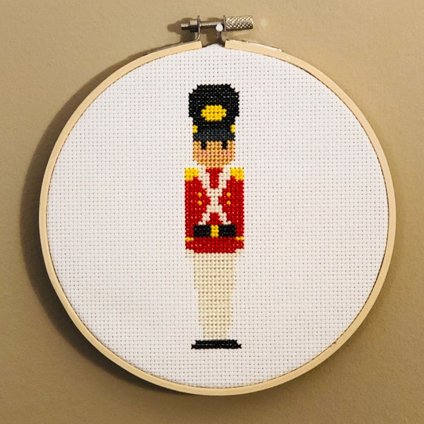 Soldier Cross Stitch - Etsy