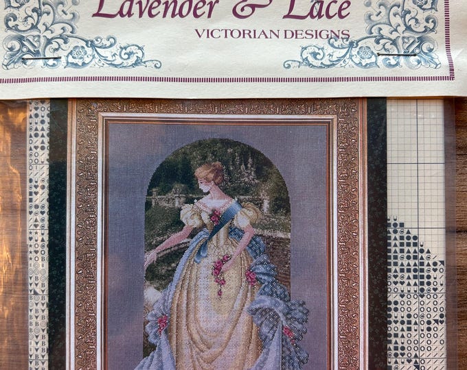 Lavender & Lace~cross Stitch Pattern~queen Anne's Lace - Etsy