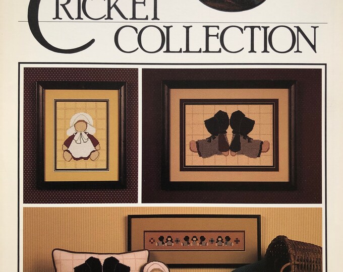 The Cricket Collection~cross Stitch Pattern~just "plain" Friends - Etsy