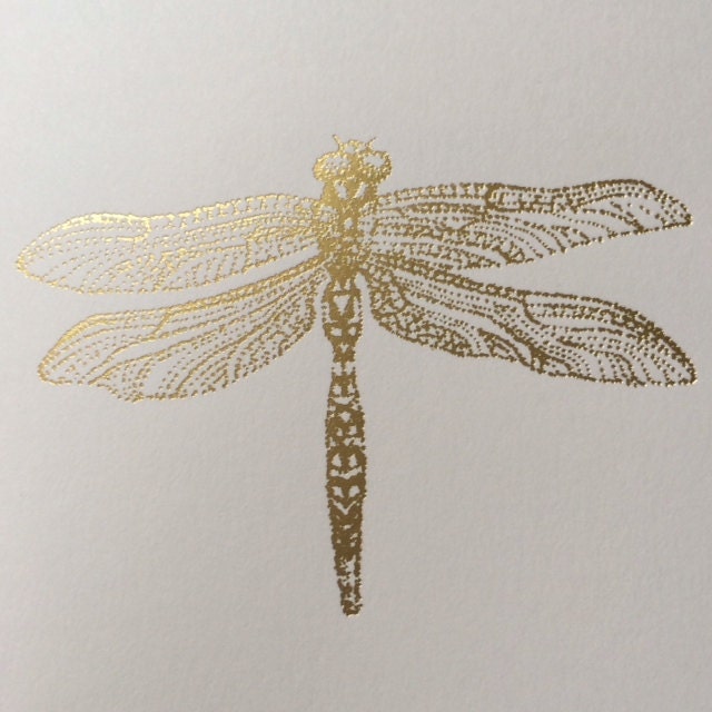 Dragonfly Card - Etsy