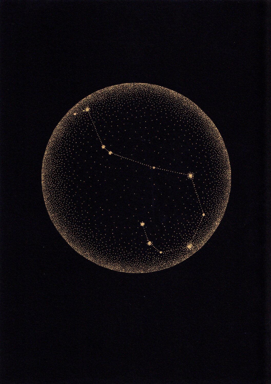 Star Constellation A4 Print - Etsy