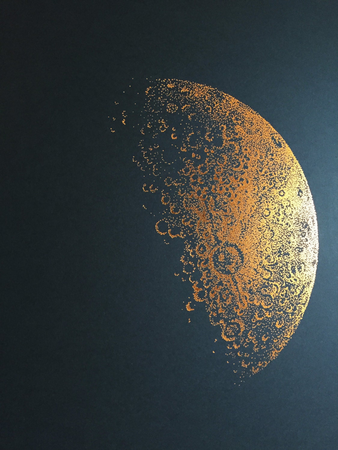 Copper Half Moon - Etsy