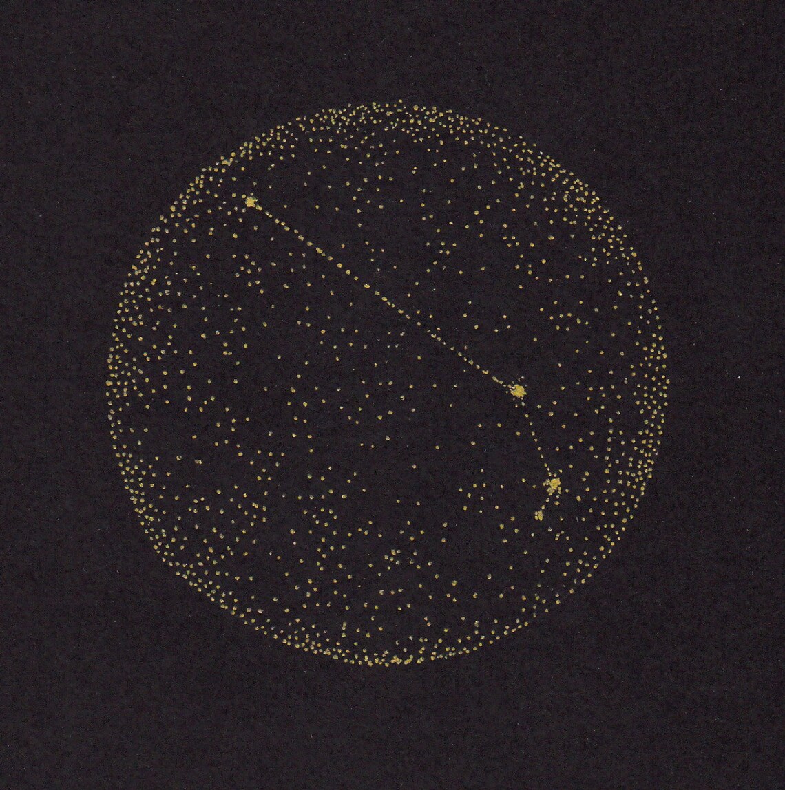 Star Sign Constellation Card With Matching Envelope - Etsy