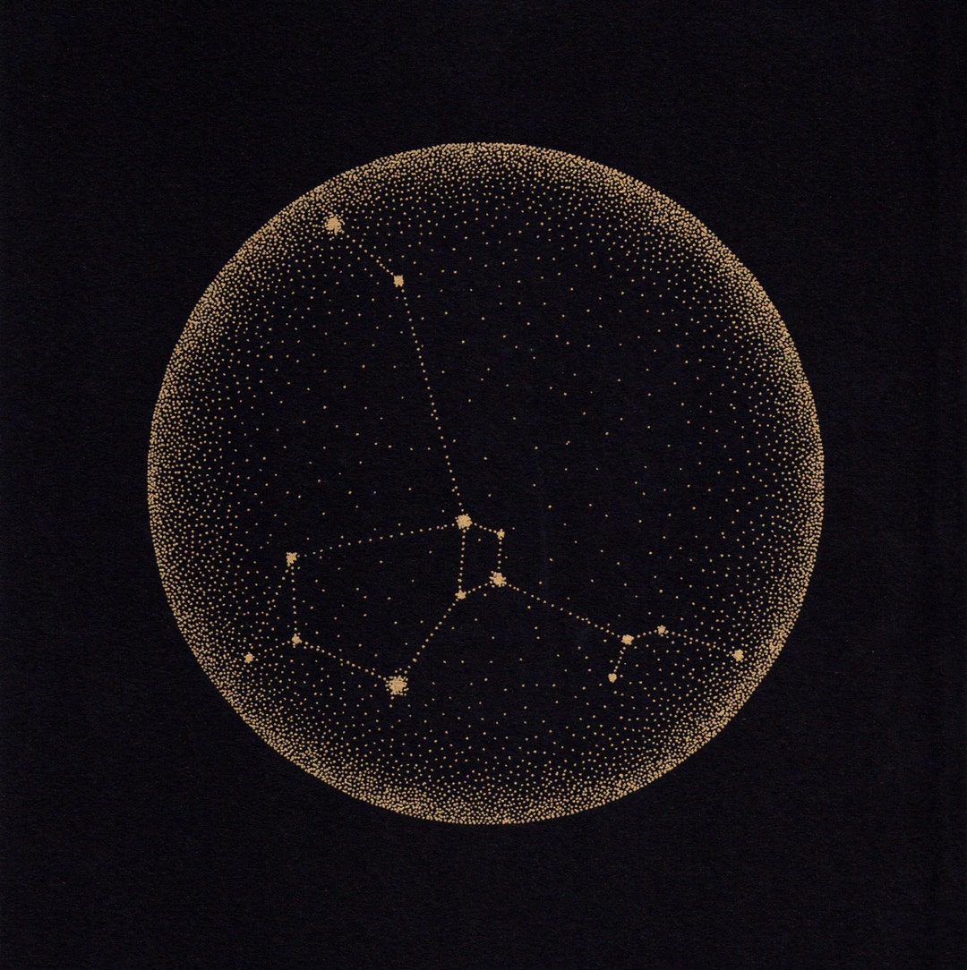 Star Constellation A4 Print - Etsy