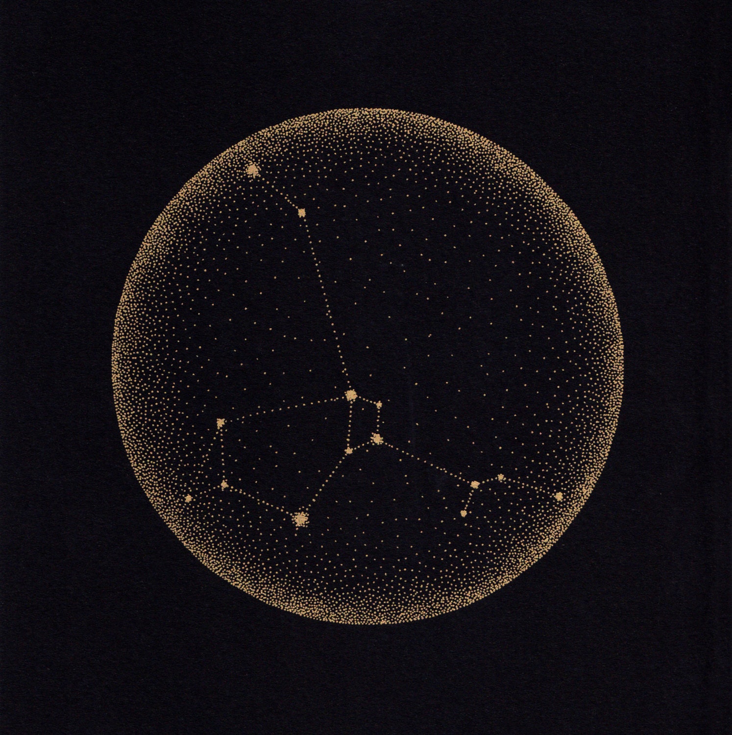 Star Constellation A4 Print - Etsy