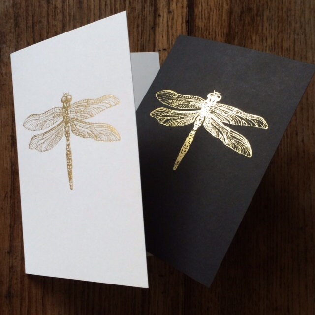 Dragonfly Card - Etsy