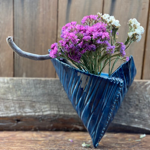 Ceramic Wall Pockets - Etsy