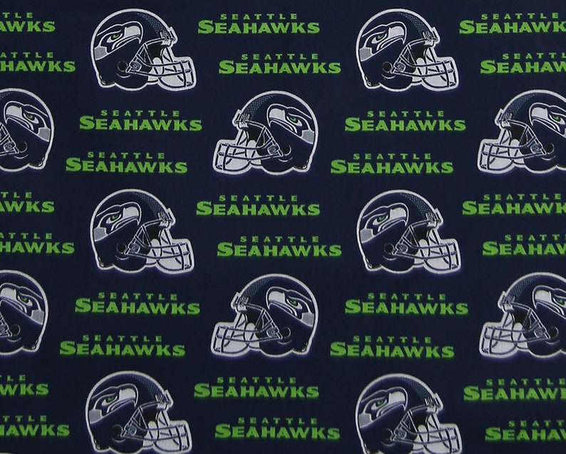 Seattle Seahawks Adult Bib Apron With Pocket, Reversible / Helmet ...