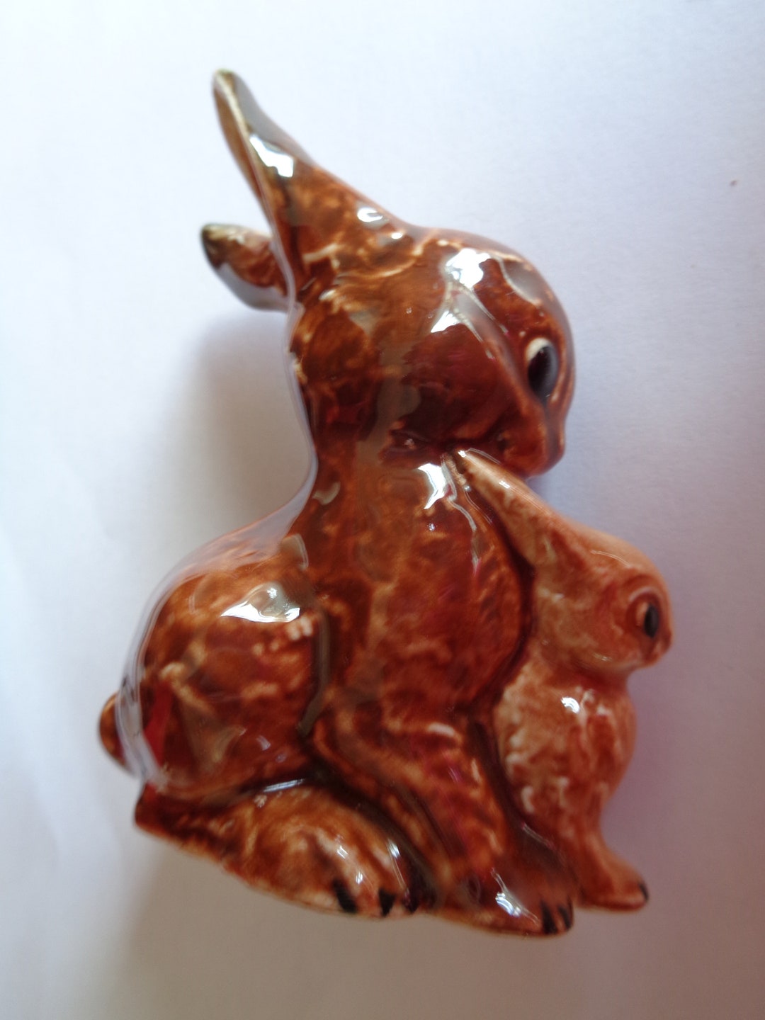 Vintage Stamped Ceramic Goebel Mother Rabbit and Baby Perfect - Etsy