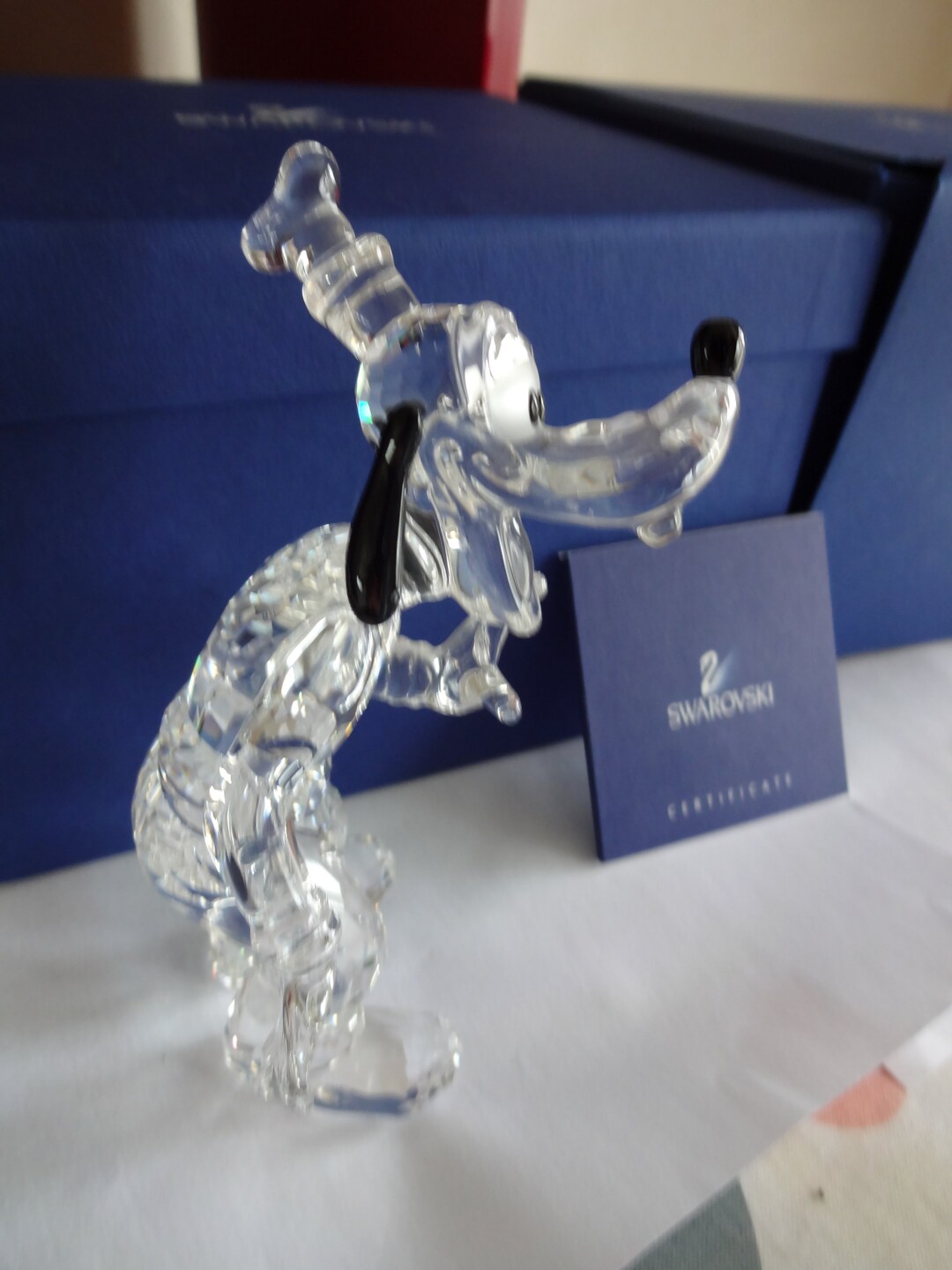 Genuine Swarovski Disney Showcase Goofy VGC Boxed Dust Cover and COA - Etsy