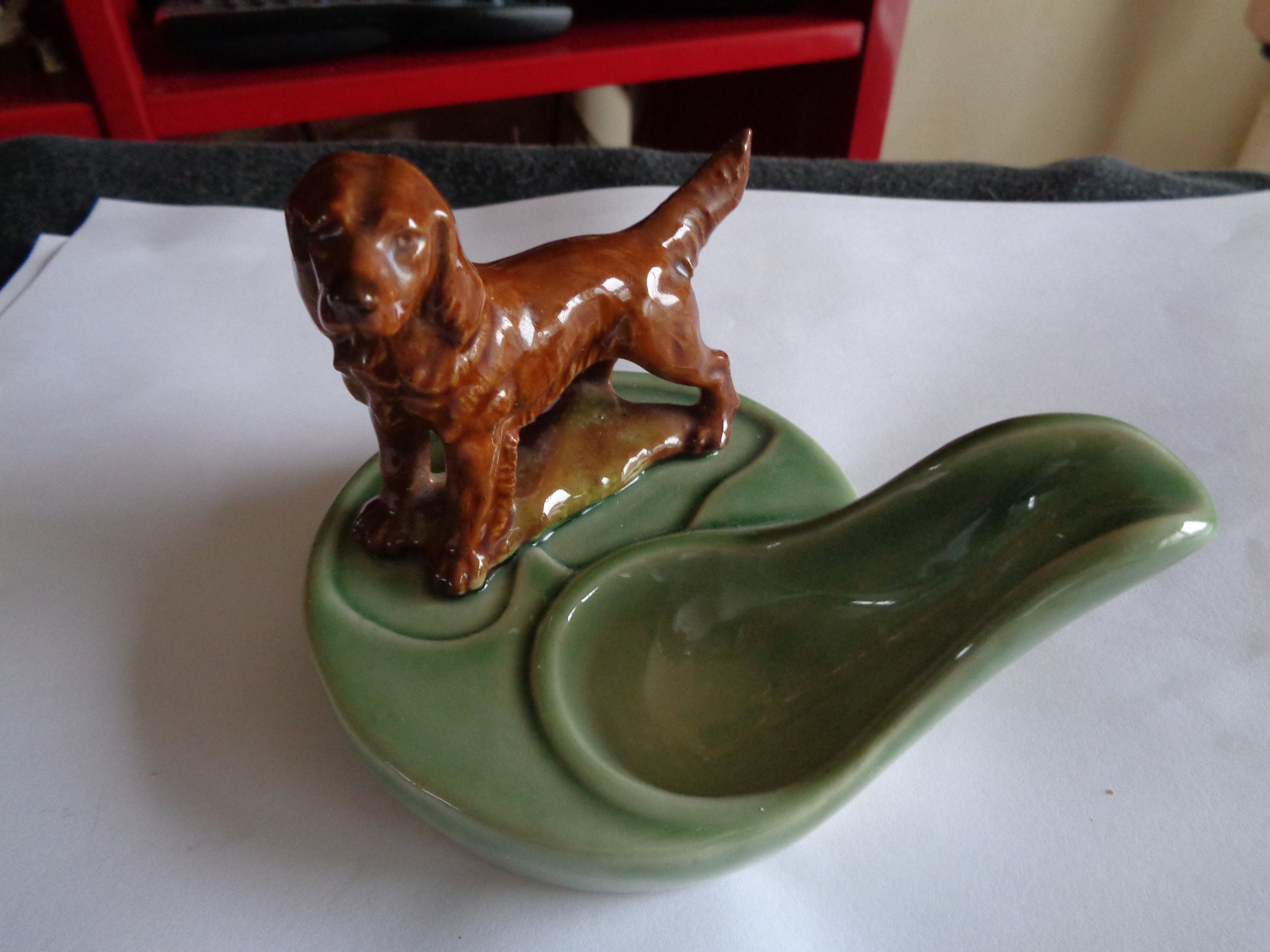 Vintage Stamped Wade Red Setter Pipe Holder - Etsy UK