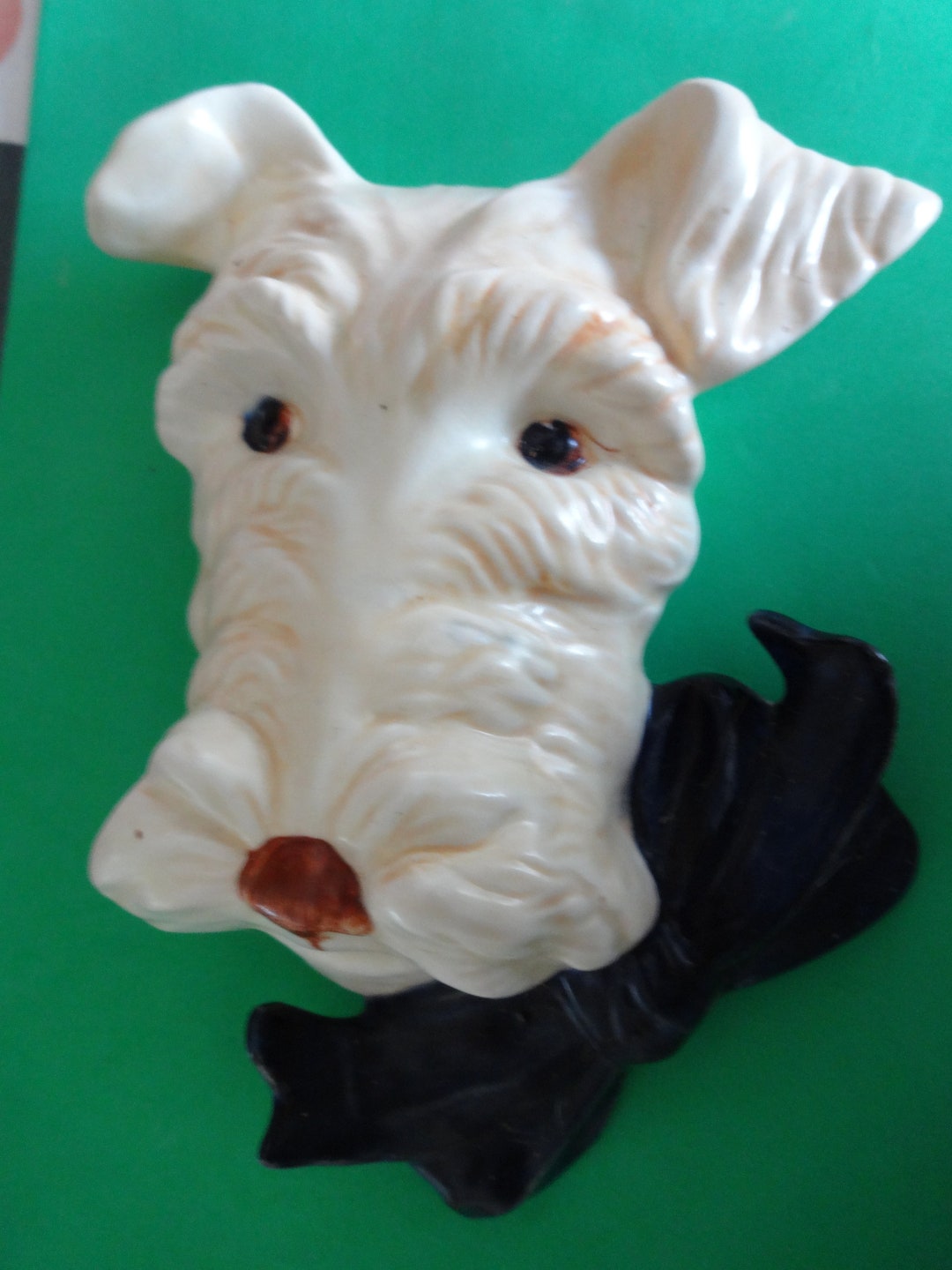 Vintage Beswick White Terrier Wall Plaque Very Rare Number 301 - Etsy