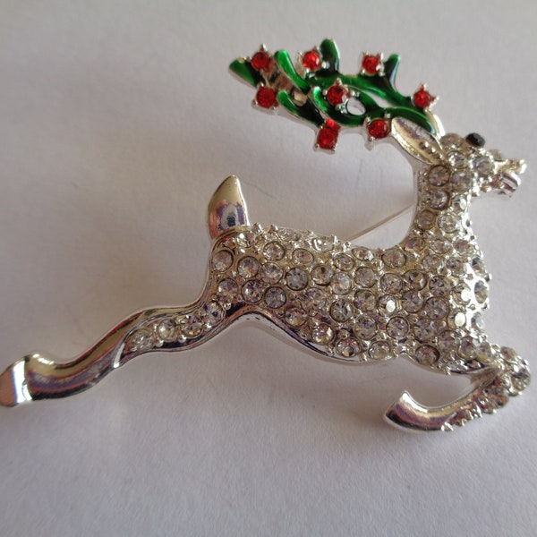 Rhinestone Antler - Etsy