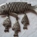 Vintage Signed JJ Silver Pewter Fish Dangler Brooch/pin - Etsy