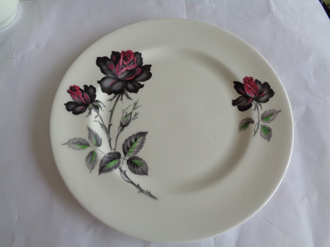 Vintage Royal Albert Masquerade China 8 1/4 Inch Plate - Etsy