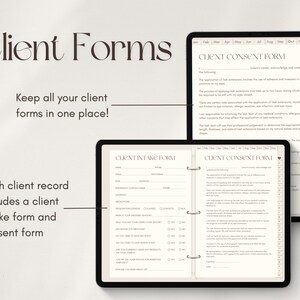 Lash Tech Client Record Book Appointment Calendar Business Planner ...