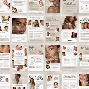 Esthetician | Skincare Template | Email Marketing | Acuity Scheduling ...