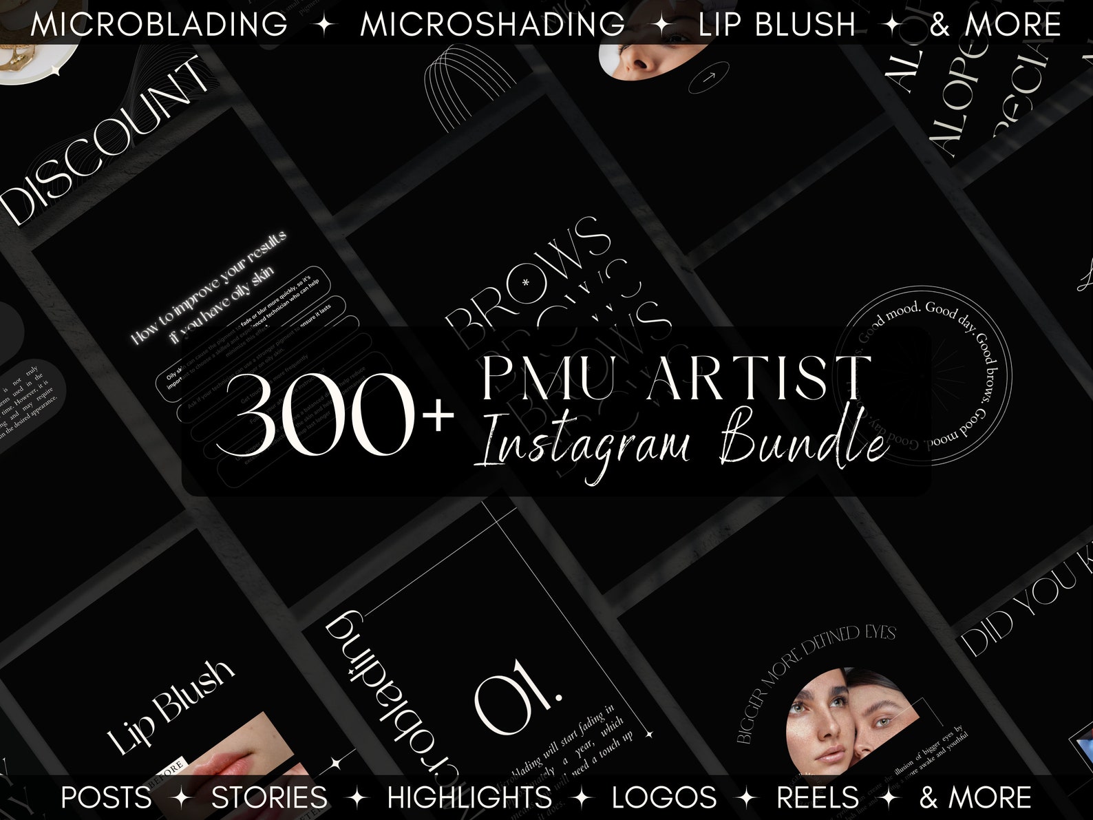 Permanent Makeup Artist PMU Bundle Branding Kit - Etsy