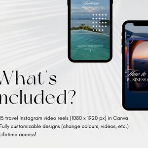 Instagram Reels Bundle | Travel Blogger Template | Content Creator ...