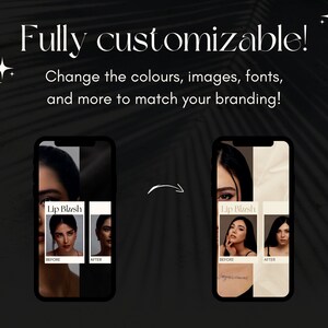 Permanent Makeup Artist PMU Bundle Branding Kit Instagram Stories ...