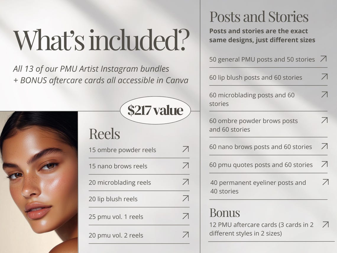 Permanent Makeup Artist Instagram Posts, Stories, and Reels | Ombre ...