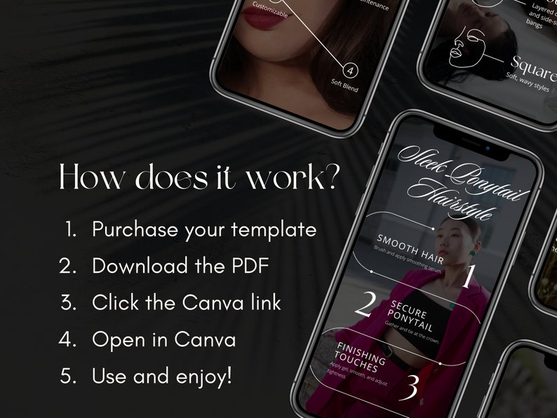 Hairstylist | Hair Dresser Salon | Instagram Reels Bundle | Social ...