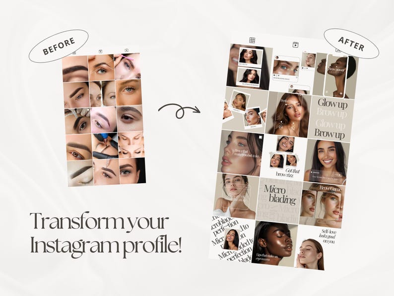 Instagram Template Quotes | PMU Bundle | Permanent Makeup Artist ...