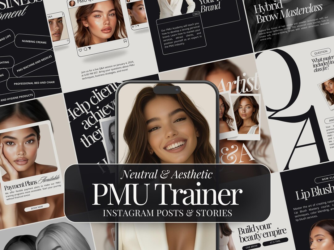 PMU Trainer | Permanent Makeup Artist | PMU Instagram Post | Eye Brows ...