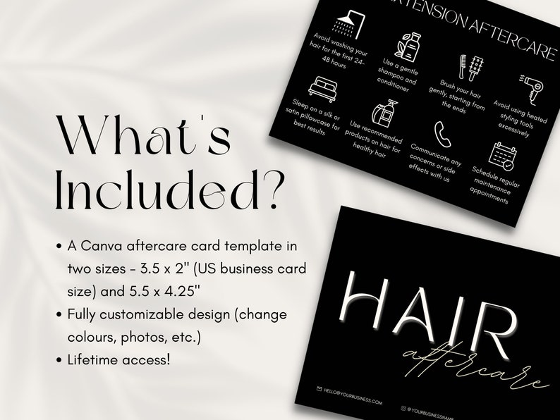 Hair Extensions Aftercare | Aftercare Instructions Salon | Esthetician ...
