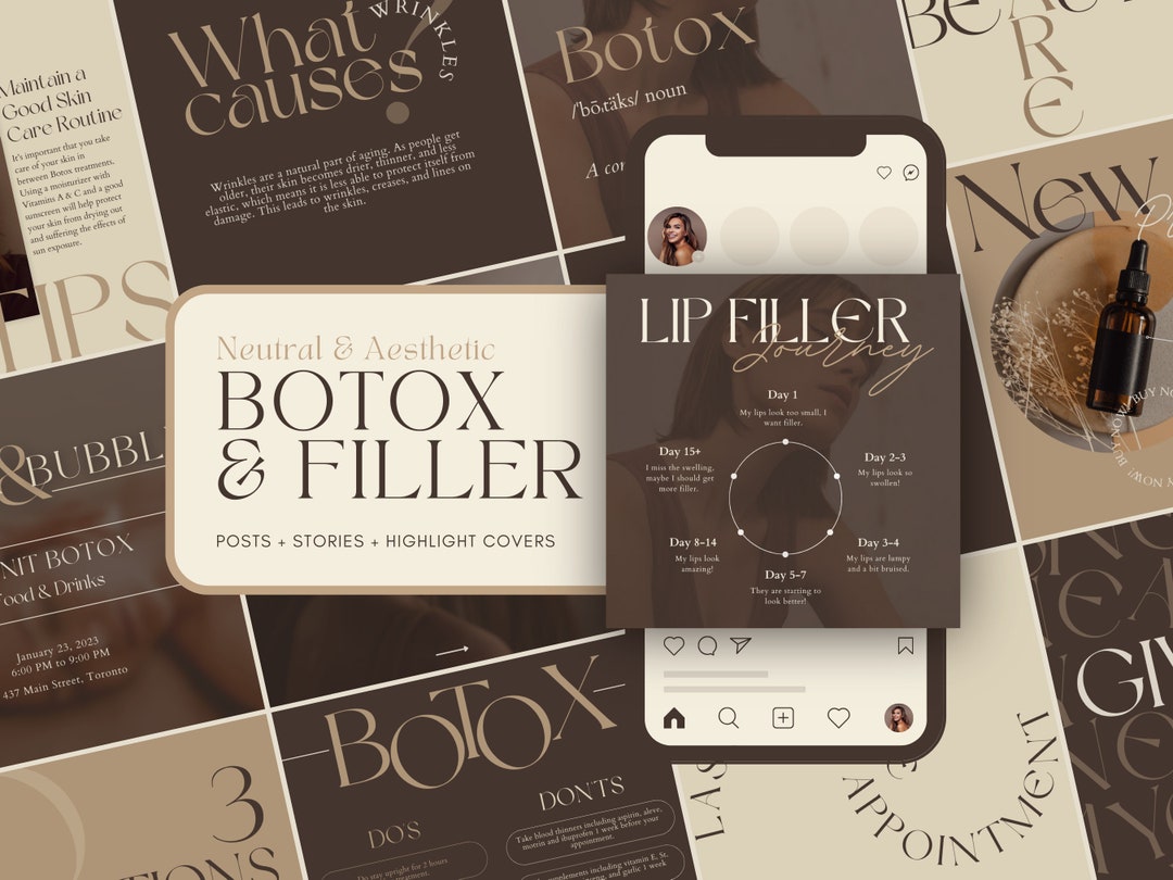 Botox Instagram Posts Lip Filler Instagram Story Luxury Skincare ...