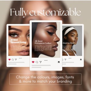 Permanent Makeup Artist | PMU Instagram Post | Eye Brows | PMU Bundle ...