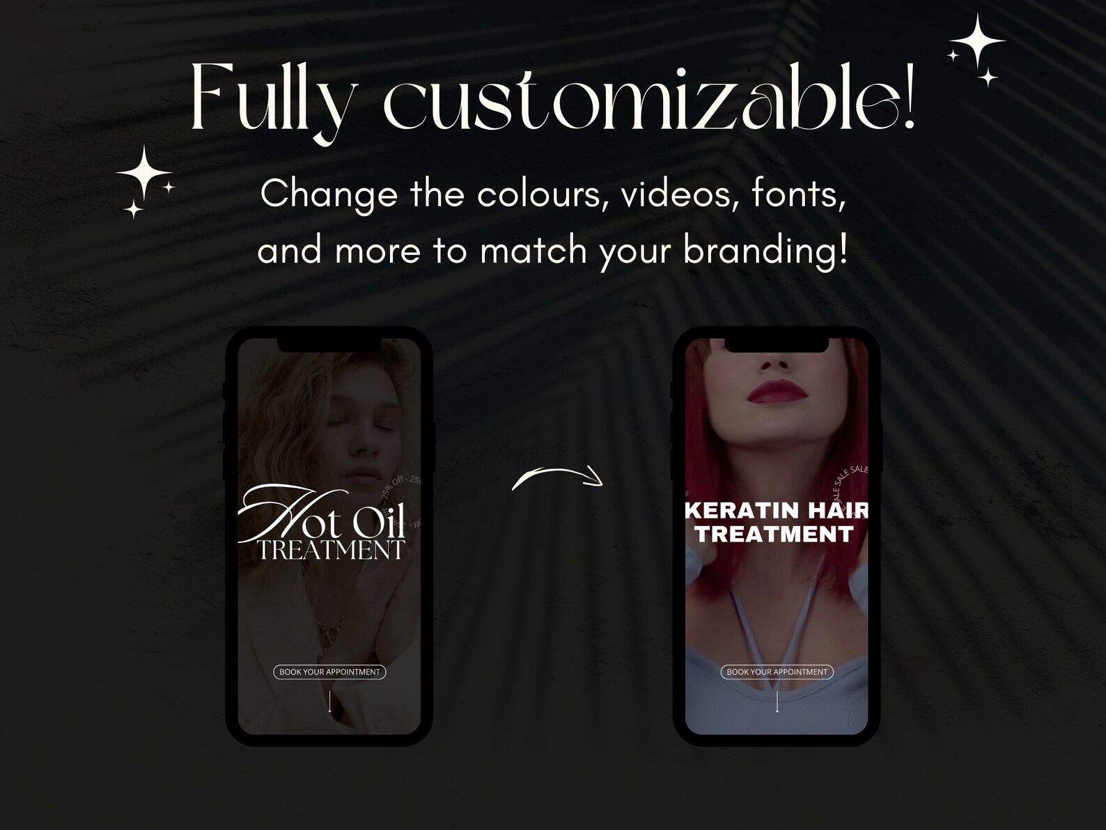 Hairstylist | Hair Dresser Salon | Instagram Reels Bundle | Social ...