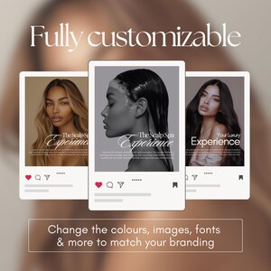 Head Massage Templates | Spa Business | Social Media Marketing ...