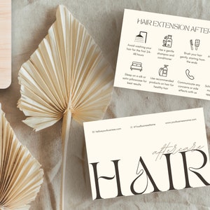 Hair Extensions Aftercare | Aftercare Instructions Salon | Esthetician ...