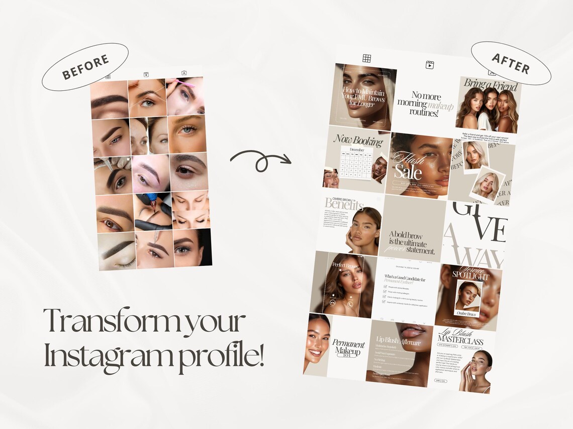 Permanent Makeup Artist Instagram Posts, Stories, and Reels | Ombre ...