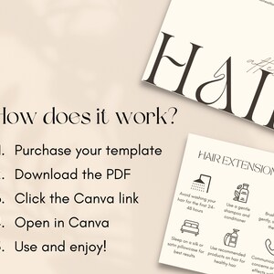 Hair Extensions Aftercare | Aftercare Instructions Salon | Esthetician ...