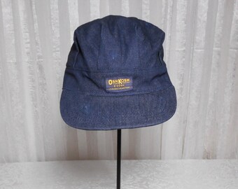 Denim Train Hat - Etsy