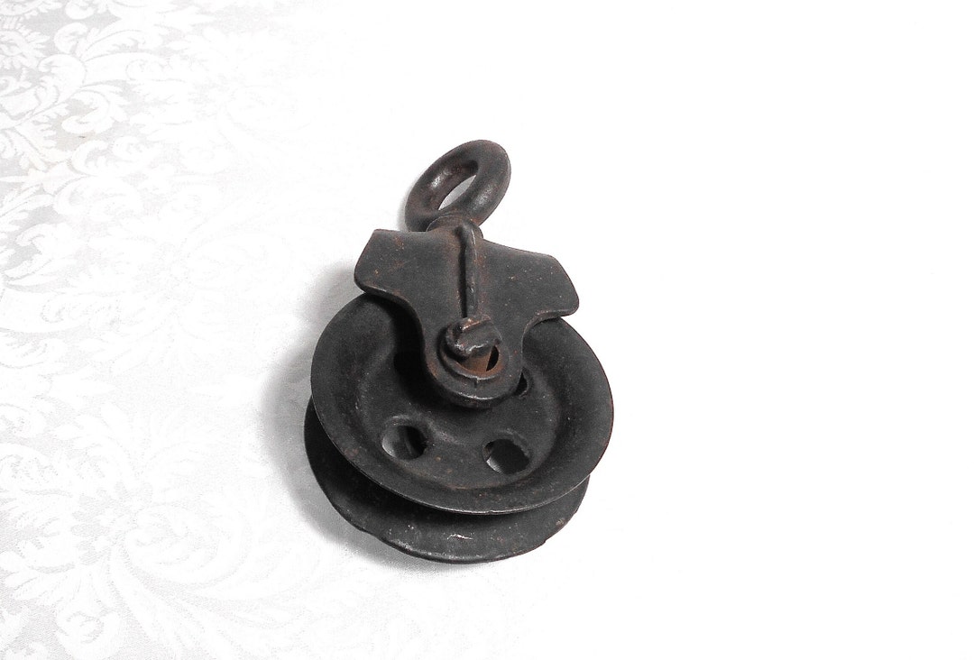 Complete Cast Iron Center Drop Swivel Barn Farm Pulley - Etsy