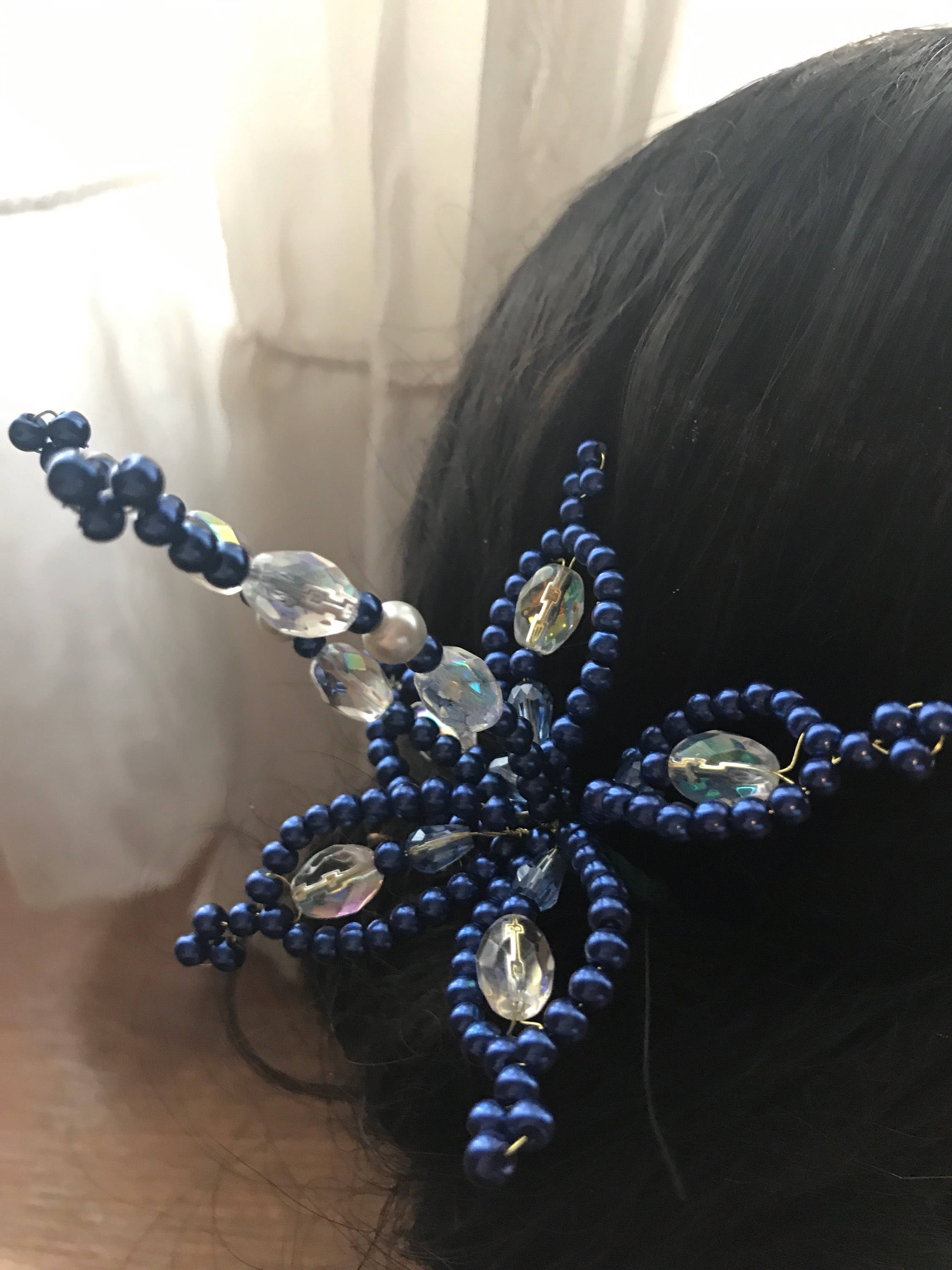 Blue Flower Shaped Tembleque - Etsy