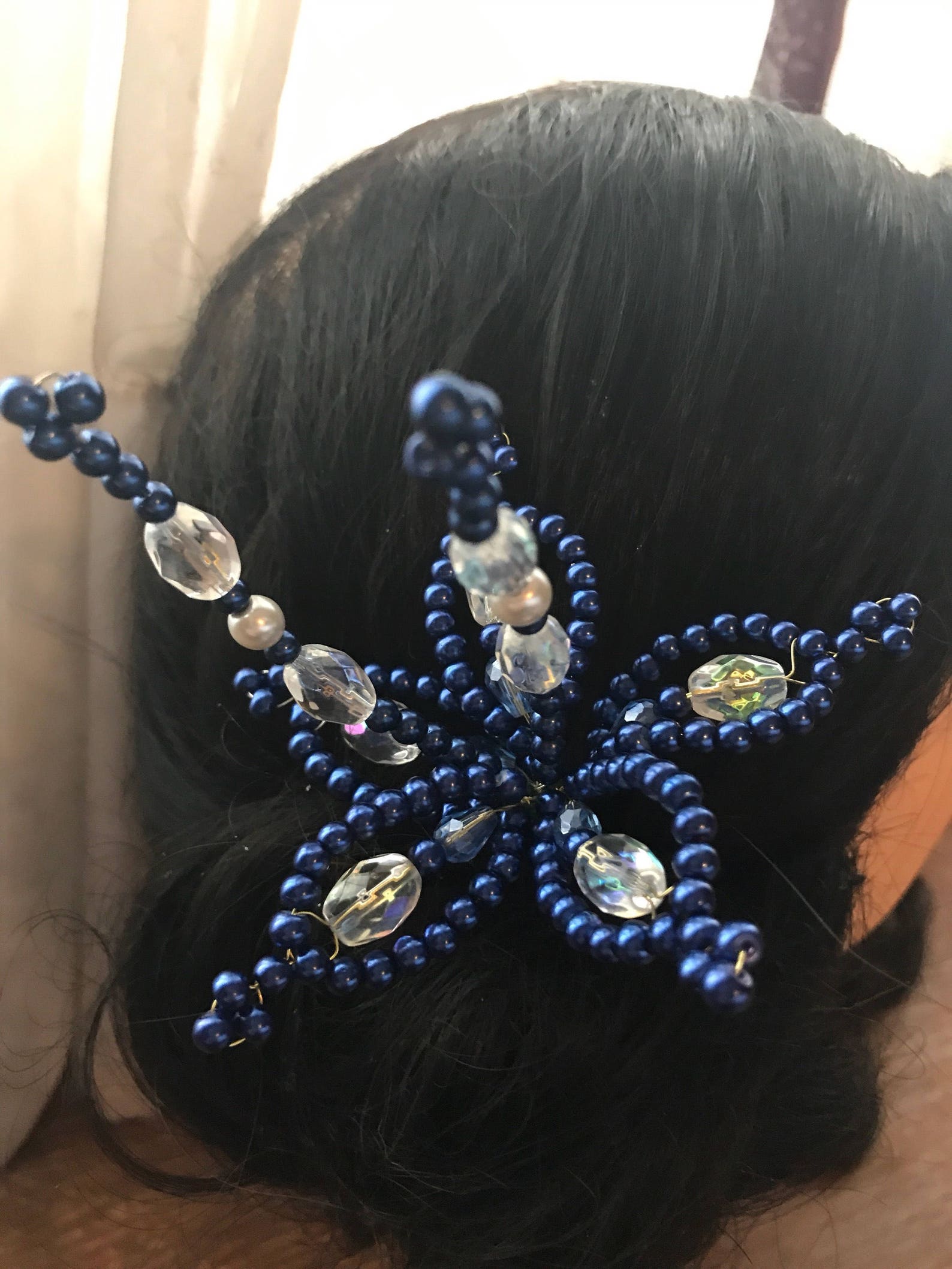 Blue Flower Shaped Tembleque - Etsy