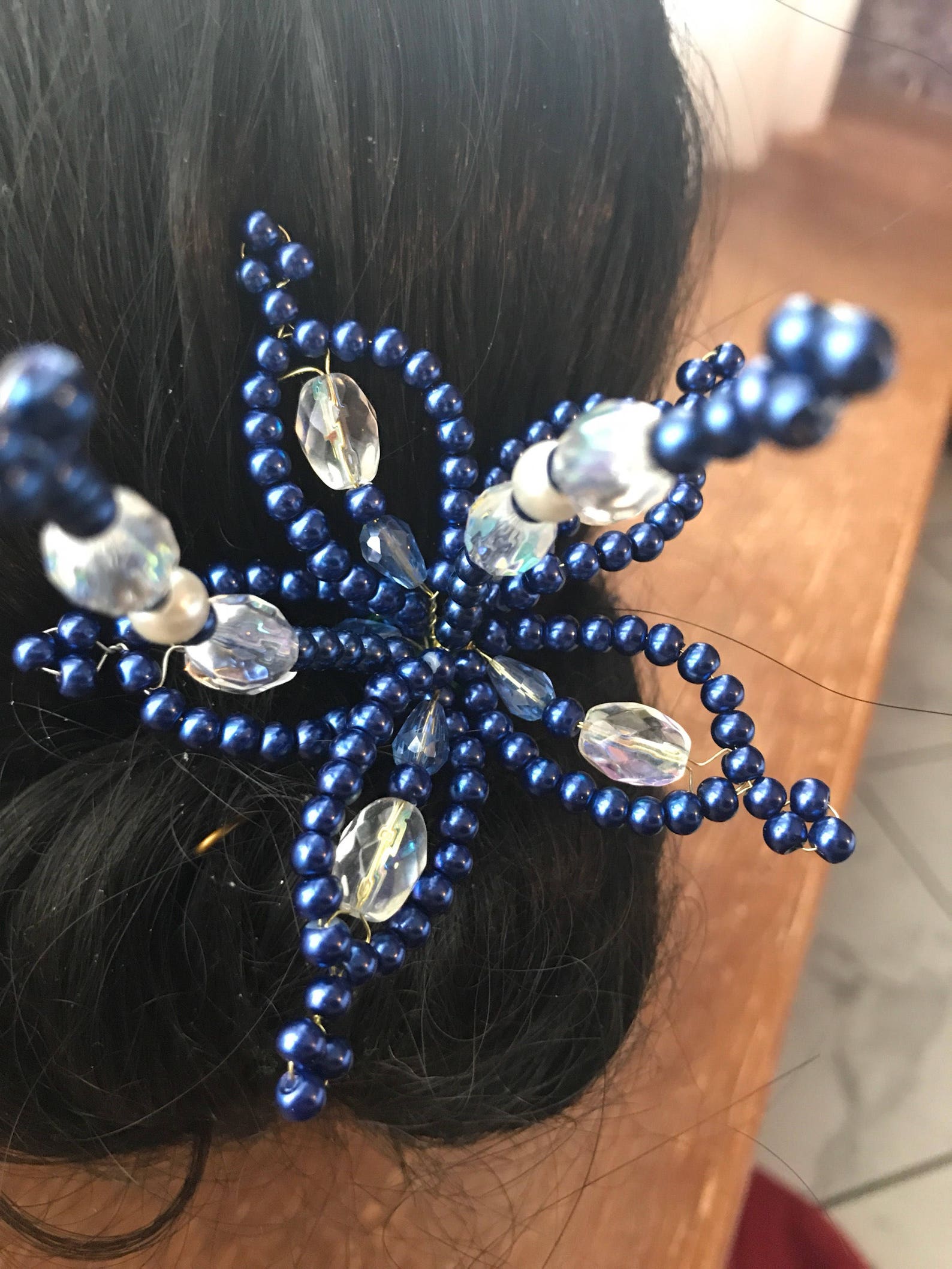 Blue Flower Shaped Tembleque - Etsy