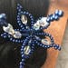 Blue Flower Shaped Tembleque - Etsy